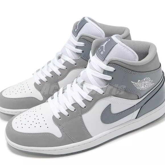 Jordan | Shoes | Nike Air Jordan Mid Se Aj1 Cool Grey Men Casual Shoes ...